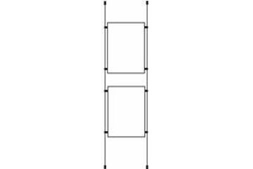 A2 Cable Pocket Window Display | Plasticraft Displays