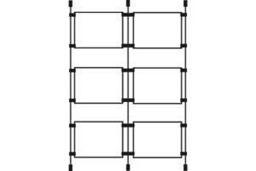 A2 Cable Pocket Window Display | Plasticraft Displays