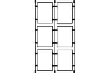 A3 Cable Pocket Window Display | Plasticraft Displays