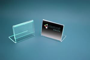 A8 Landscape Freestanding Menu Holder | Plasticraft Displays