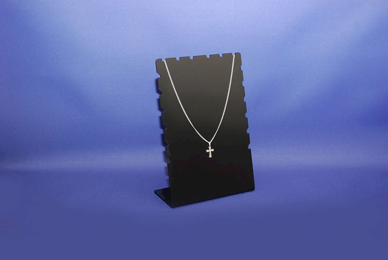 Multi Chain Display Stand Black | Plasticraft Displays