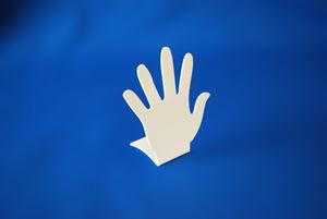 White Display Hand | Plasticraft Displays