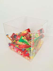 300mm x 300mm x 300mm 5 sided cube | Plasticraft Displays