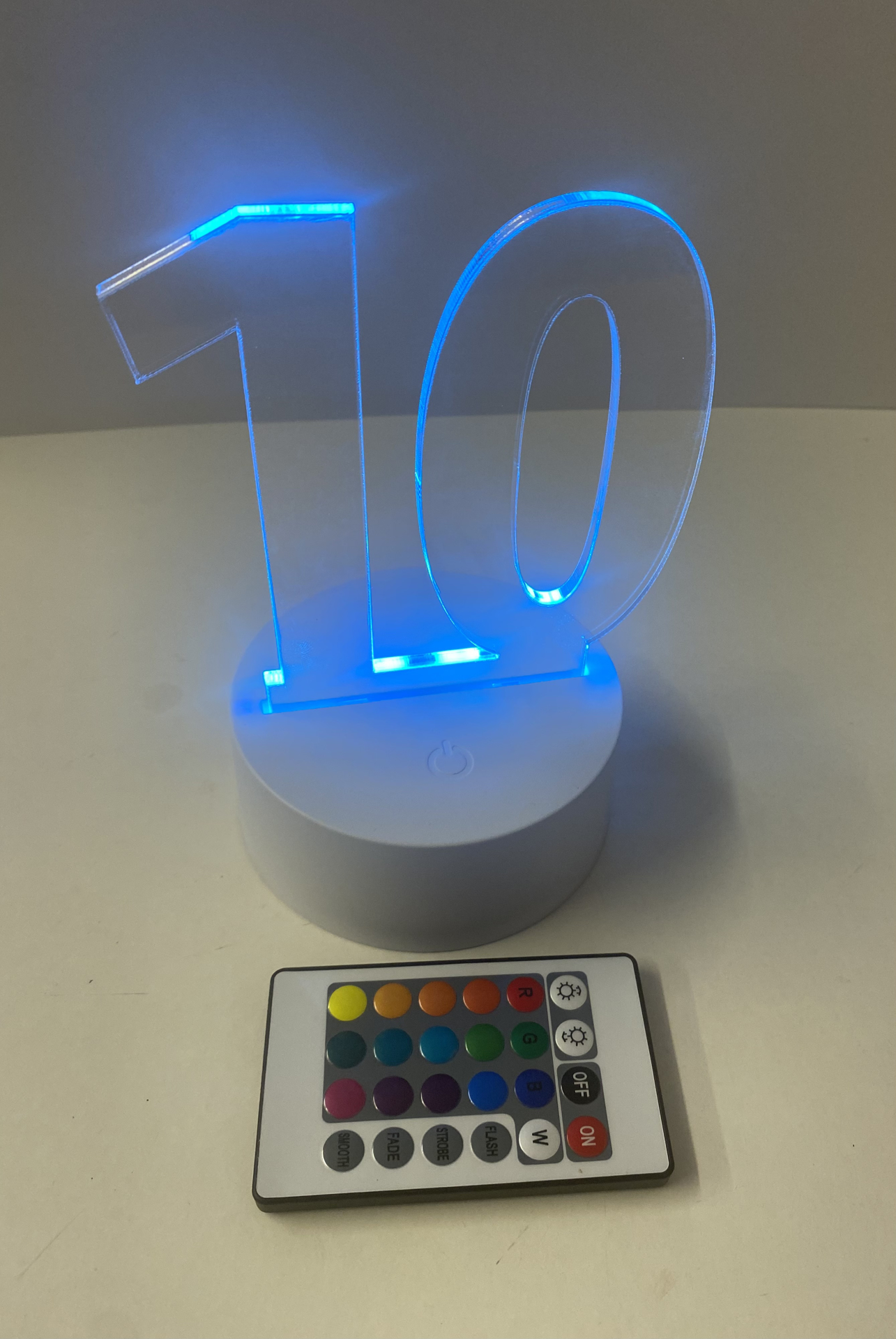 Light Up Flashing Table Numbers | Plasticraft Displays