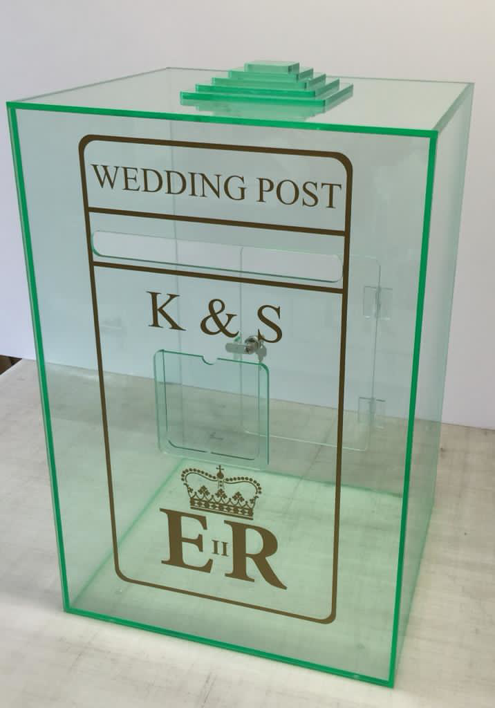 Wedding post box | Plasticraft Displays